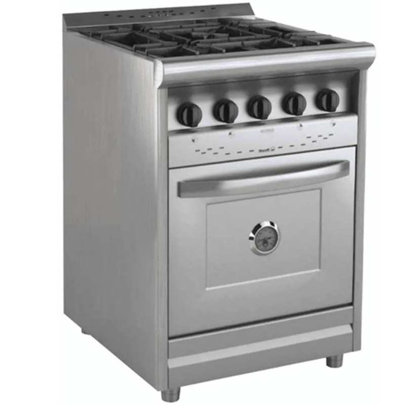 COCINA MORELLI COUNTRY 60CM PUERTA CIEGA ACERO INOX. 18023