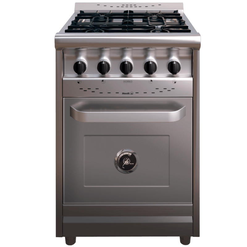 COCINA MORELLI COUNTRY 60CM PUERTA CIEGA ACERO INOX. 18023