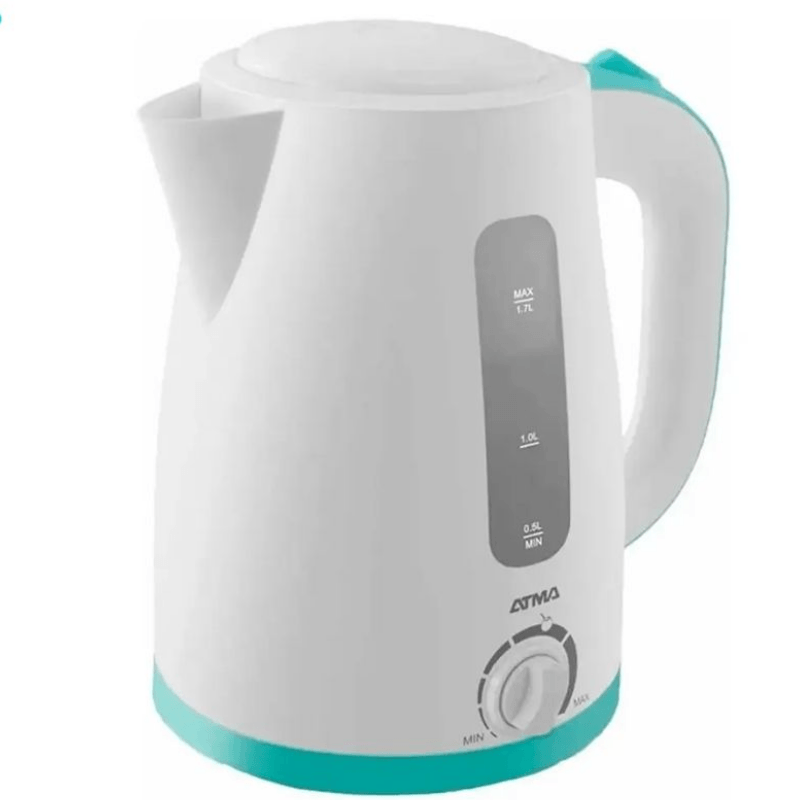 PAVA ELECTRICA ATMA 1.7L CON REGULADOR BLANCA PE1821AP2