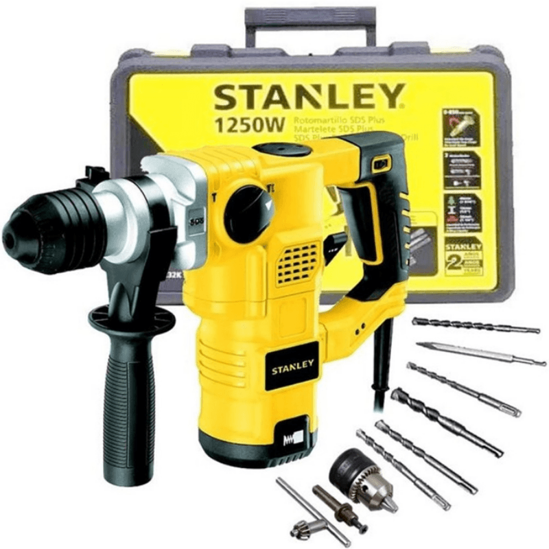 ROTOMARTILLO STANLEY SDS PLUS 1250W 3.5J STHR1232K