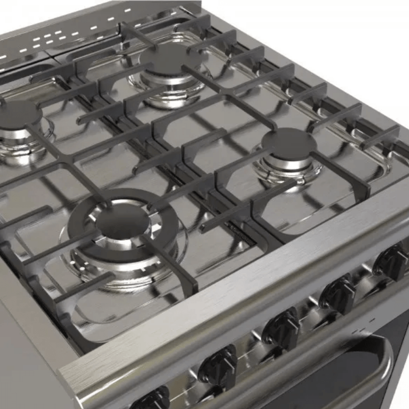 COCINA MORELLI FORZA 60CM ACERO INOX. PUERTA VISOR 18027-P