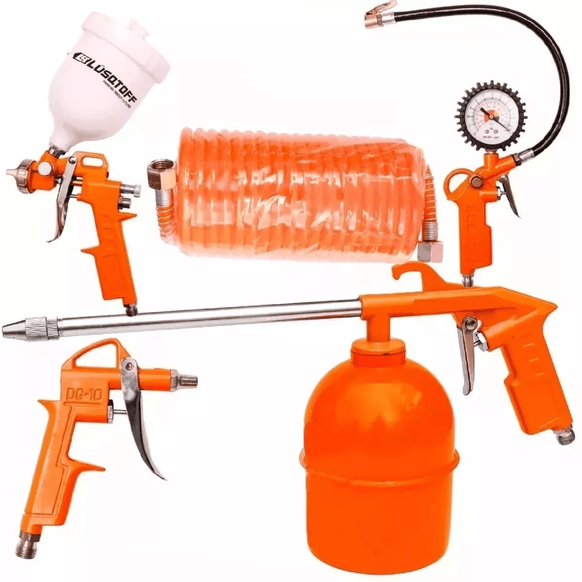 KIT LUSQTOFF 5 PIEZAS PARA COMPRESOR LAA-5000K