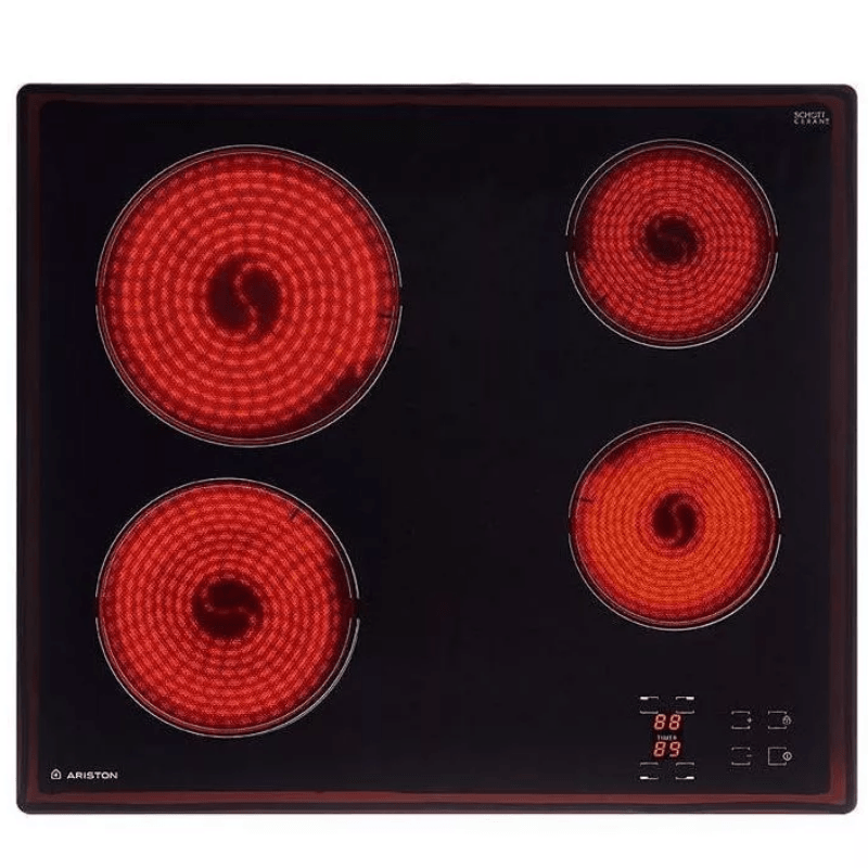 ANAFE ARISTON ELECTRICO 4 HORNALLAS VITROCERAMICO HR611CA