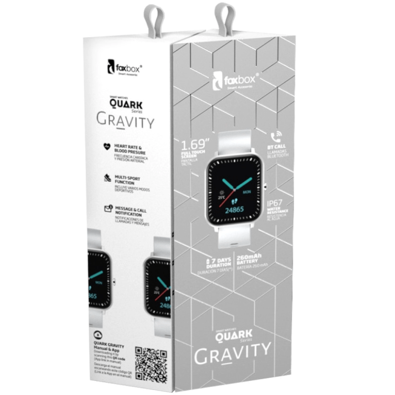 SMARTWATCH FOXBOX GRAVITY NEGRO