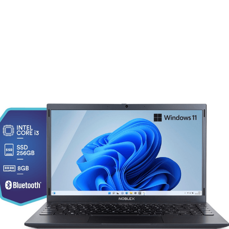 NOTEBOOK NOBLEX 14" INTEL CORE I3 11va 8GB/256GB 91N14X3000