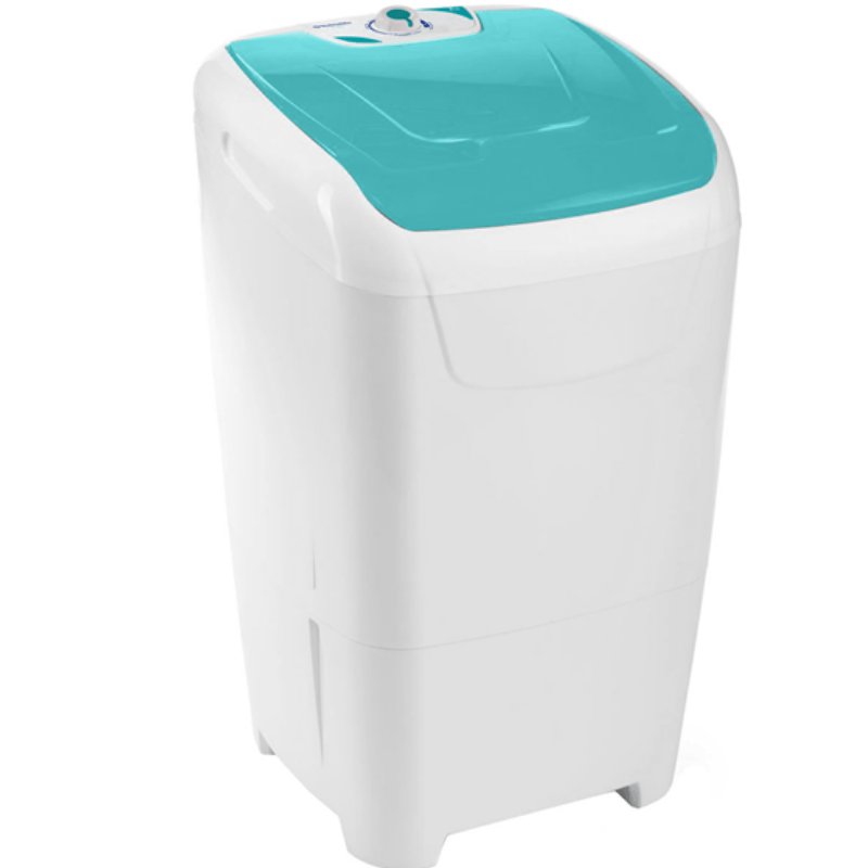 LAVARROPAS COLUMBIA SEMIAUTOMATICO 7Kg BLANCO TURQUESA LSC-7000