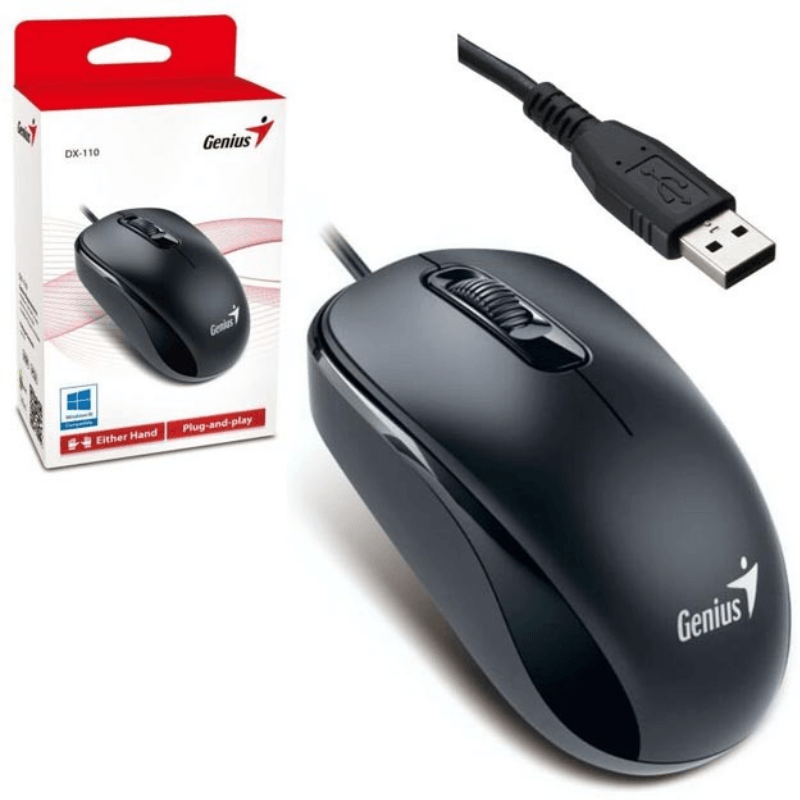 MOUSE GENIUS USB BLACK DX-120