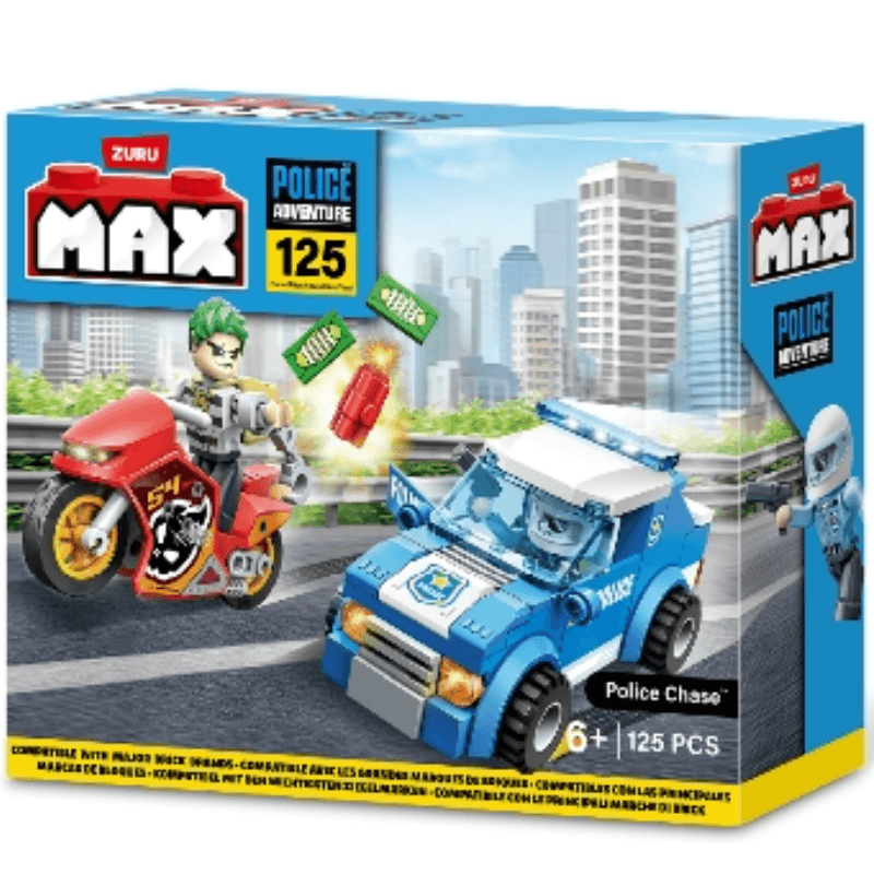 JUGUETE MAX-MAX CITY BOX PLAYSET POLICE STATION 7456