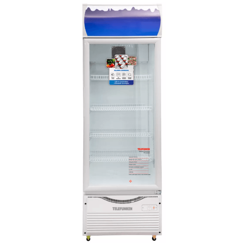 HELADERA EXHIBIDORA TELEFUNKEN VERTICAL 330L EX330