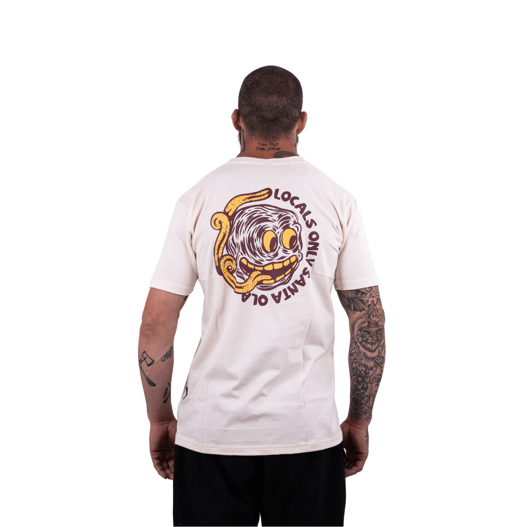 REMERA SANTA OLA SMILE HOMBRE