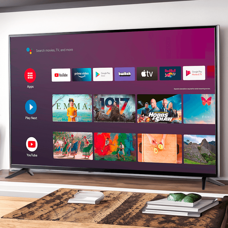 SMART TV PANORAMIC 50" 4K UHD GOOGLE TV 50ST005-2Q