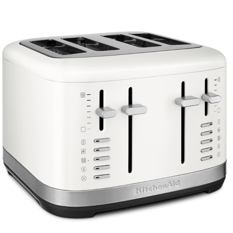 TOSTADORA KITCHENAID 4 PANES WHITE PORCELAIN LKMT4109RPL